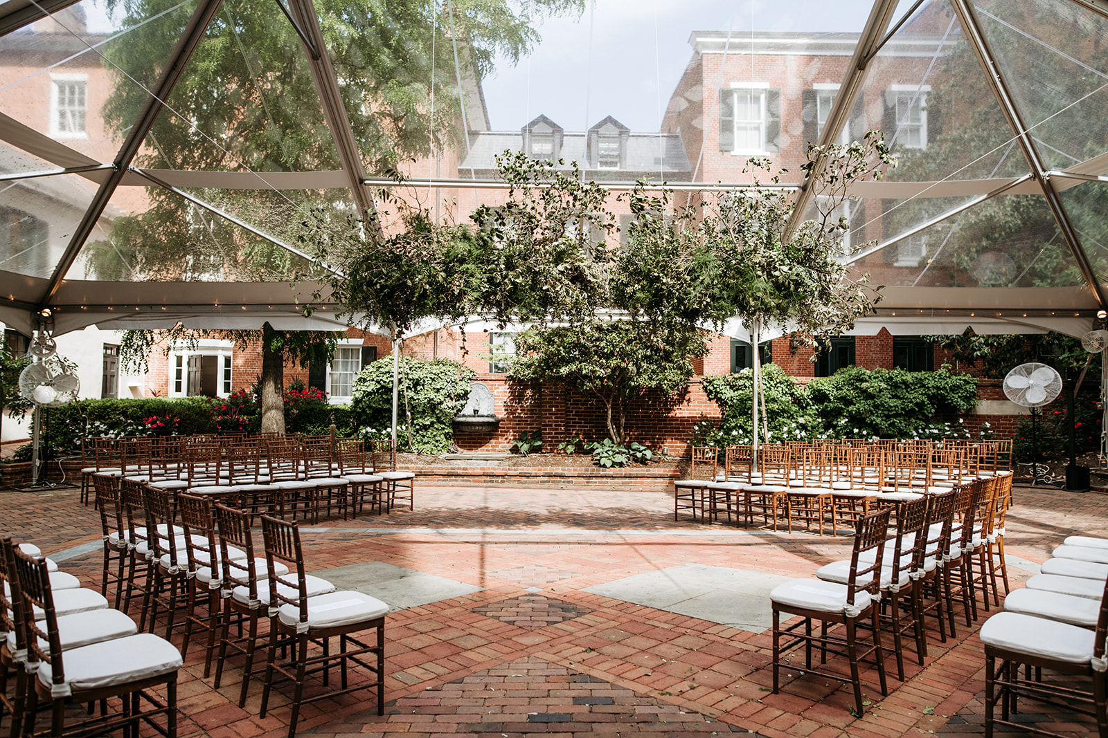 Daring Pop of Red at Decatur House in Washington, DC - Sweet Root ...