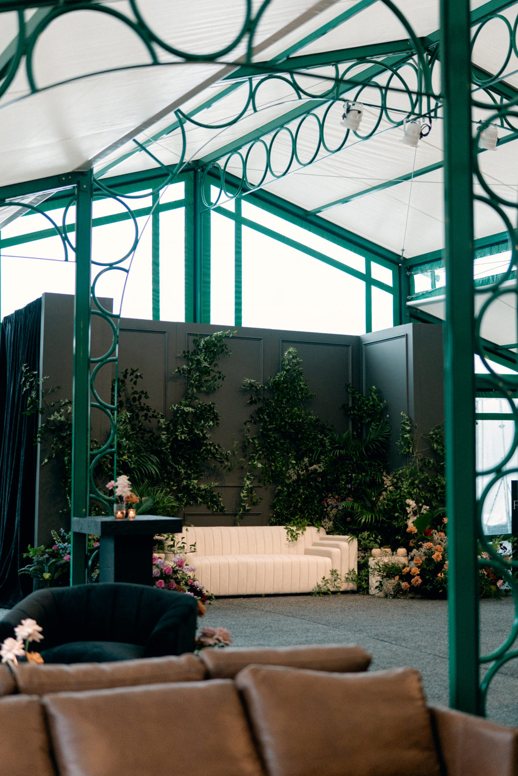 Modern Art Reception at Private Home in Maryland - Sweet Root Village Blog