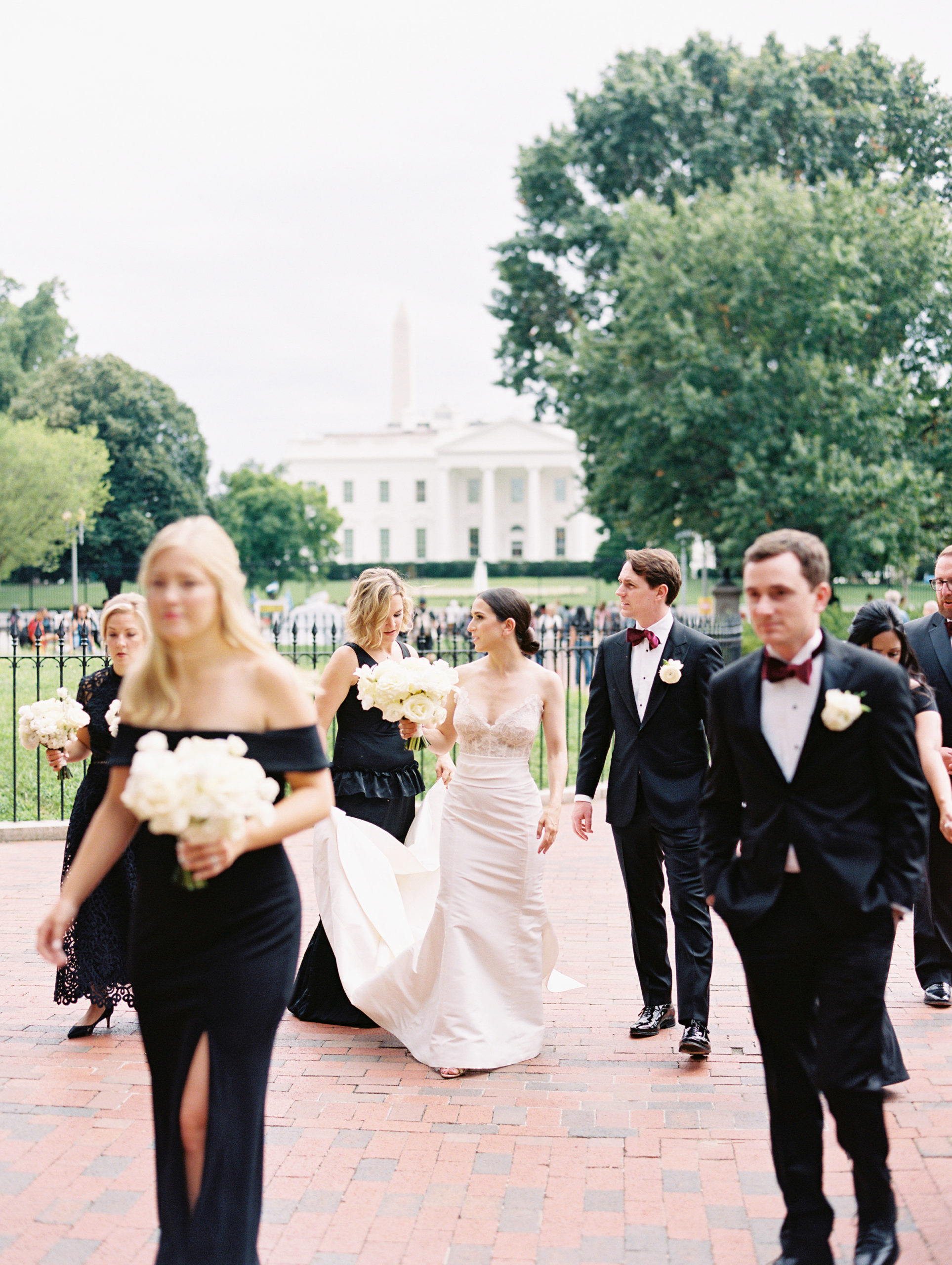 Modern White Wedding at Hay Adams Hotel in Washington, DC - Sweet Root ...