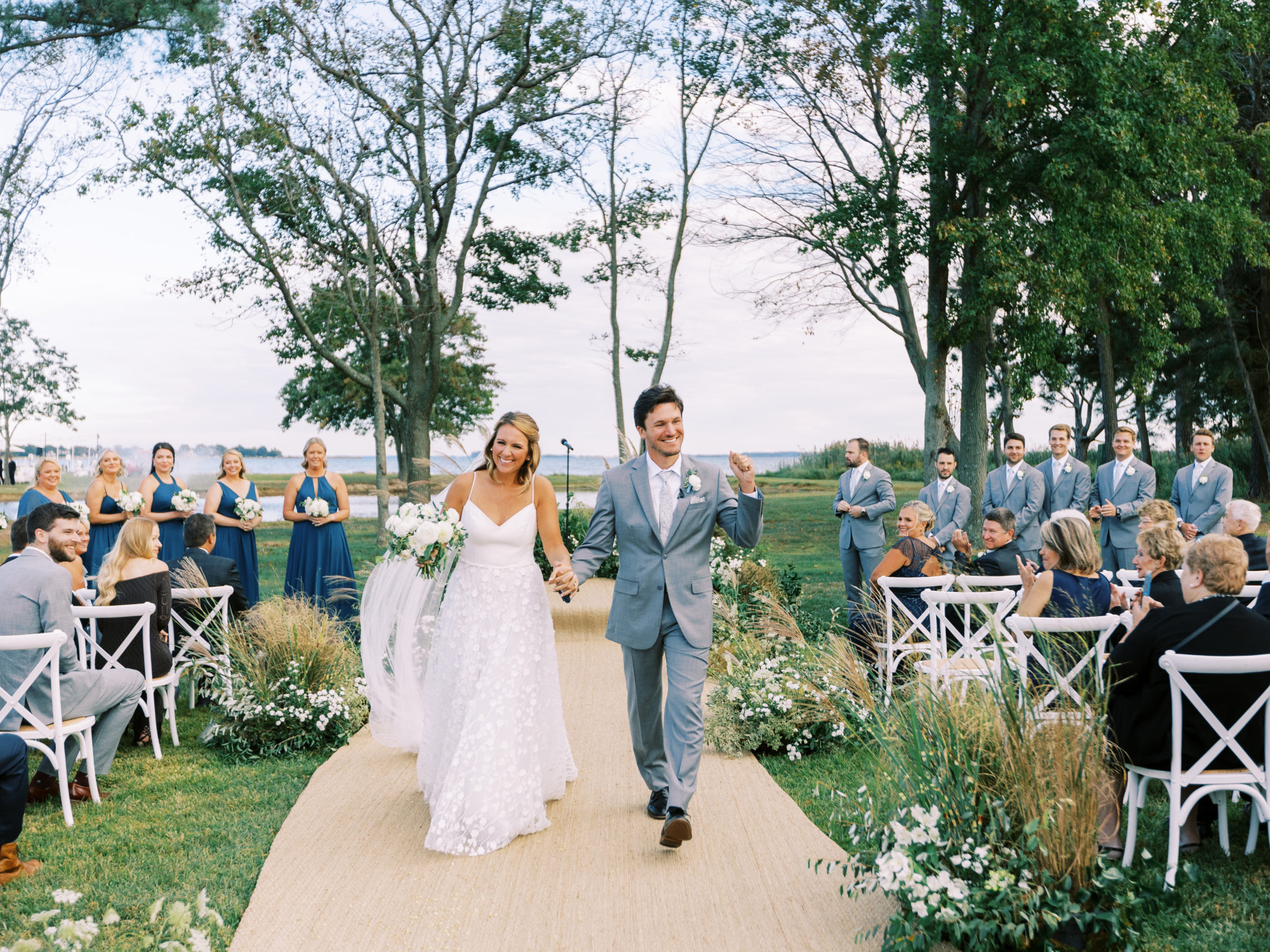 Grassy Seaside Wedding on The Eastern Shore - Sweet Root Village Blog