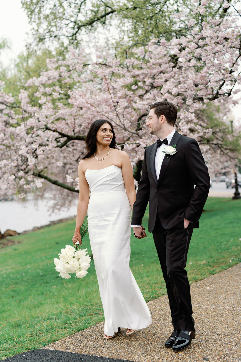 Modern White Wedding at Intercontinental Hotel, The Wharf in Washington ...
