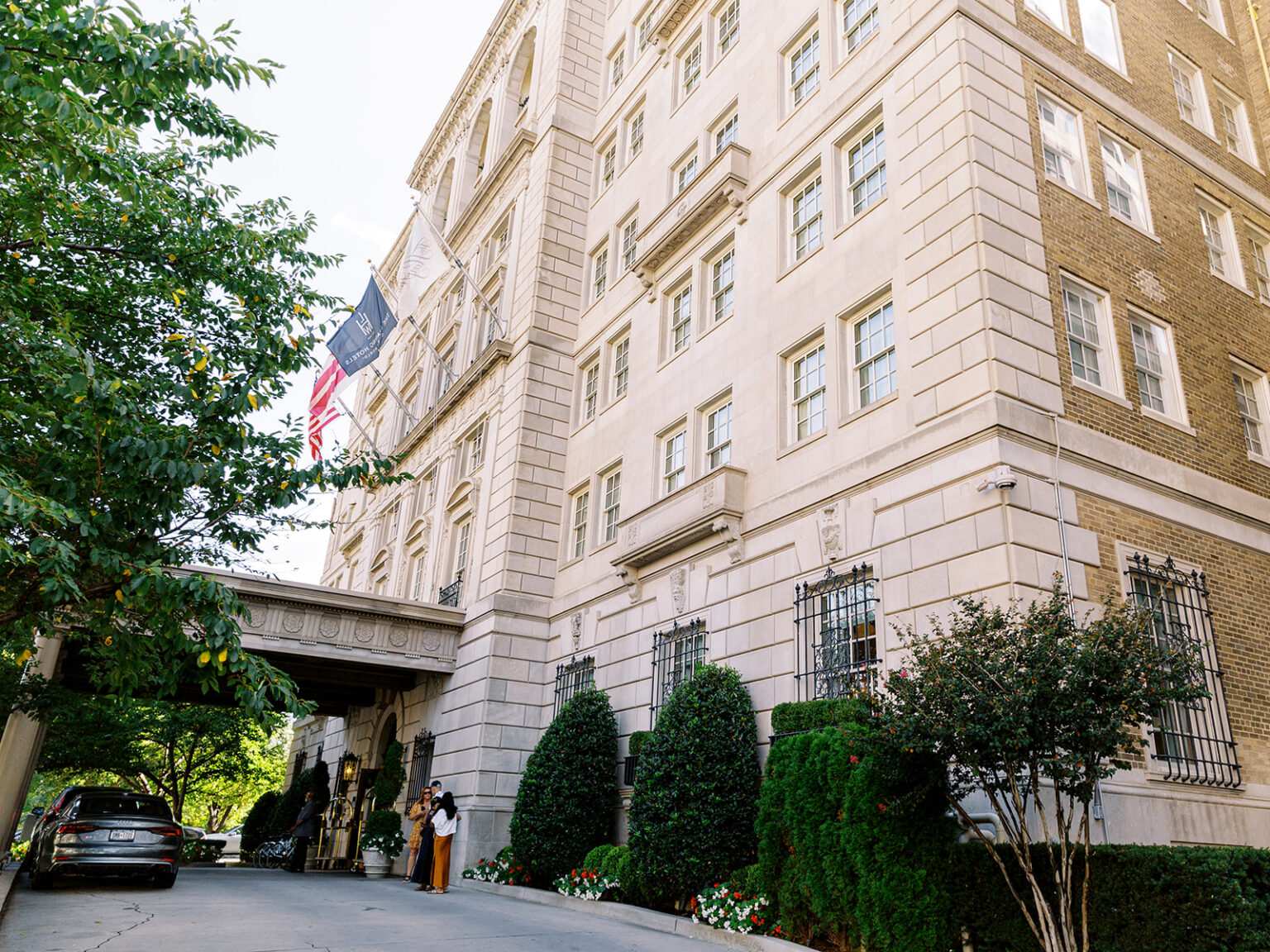 Summer Whites and Blues at Hay Adams Hotel - Sweet Root Village Blog